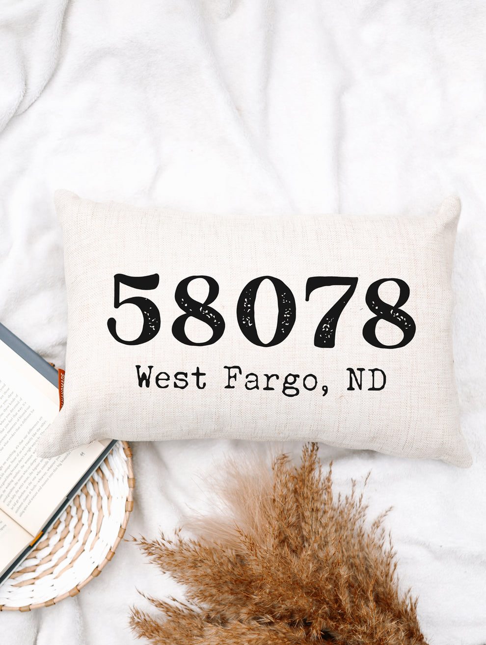 521handmade Zip Code Pillows - Custom City Pillows - Book Pillows