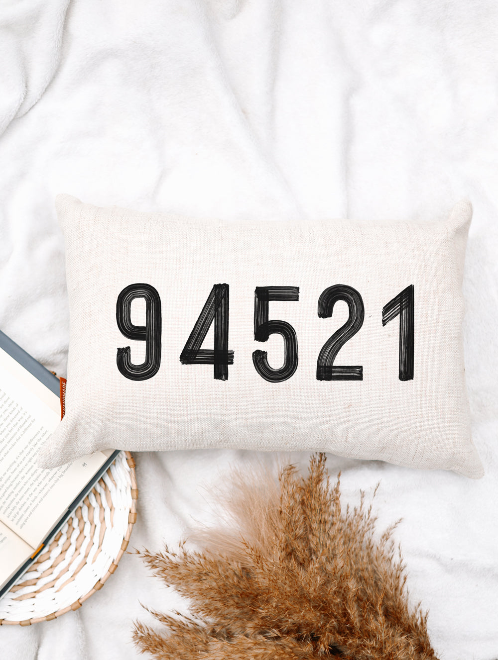 521handmade Zip Code Pillows - Custom City Pillows - Book Pillows